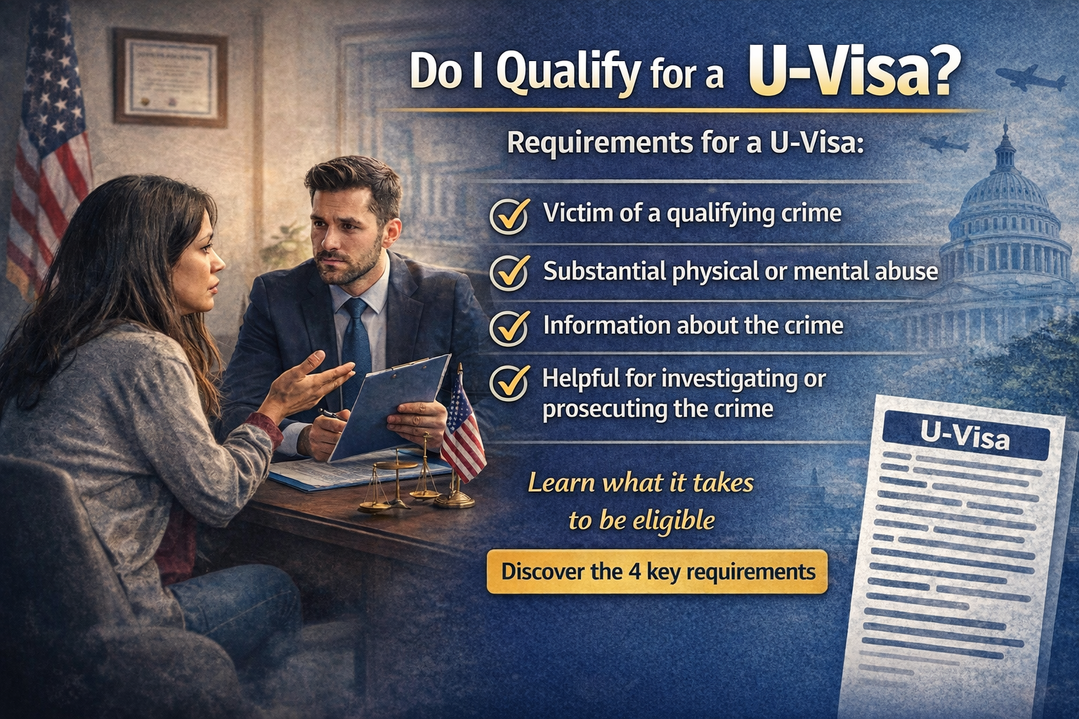 U-Visa Requirements 2026: Do You Qualify? | Eligibility Guide